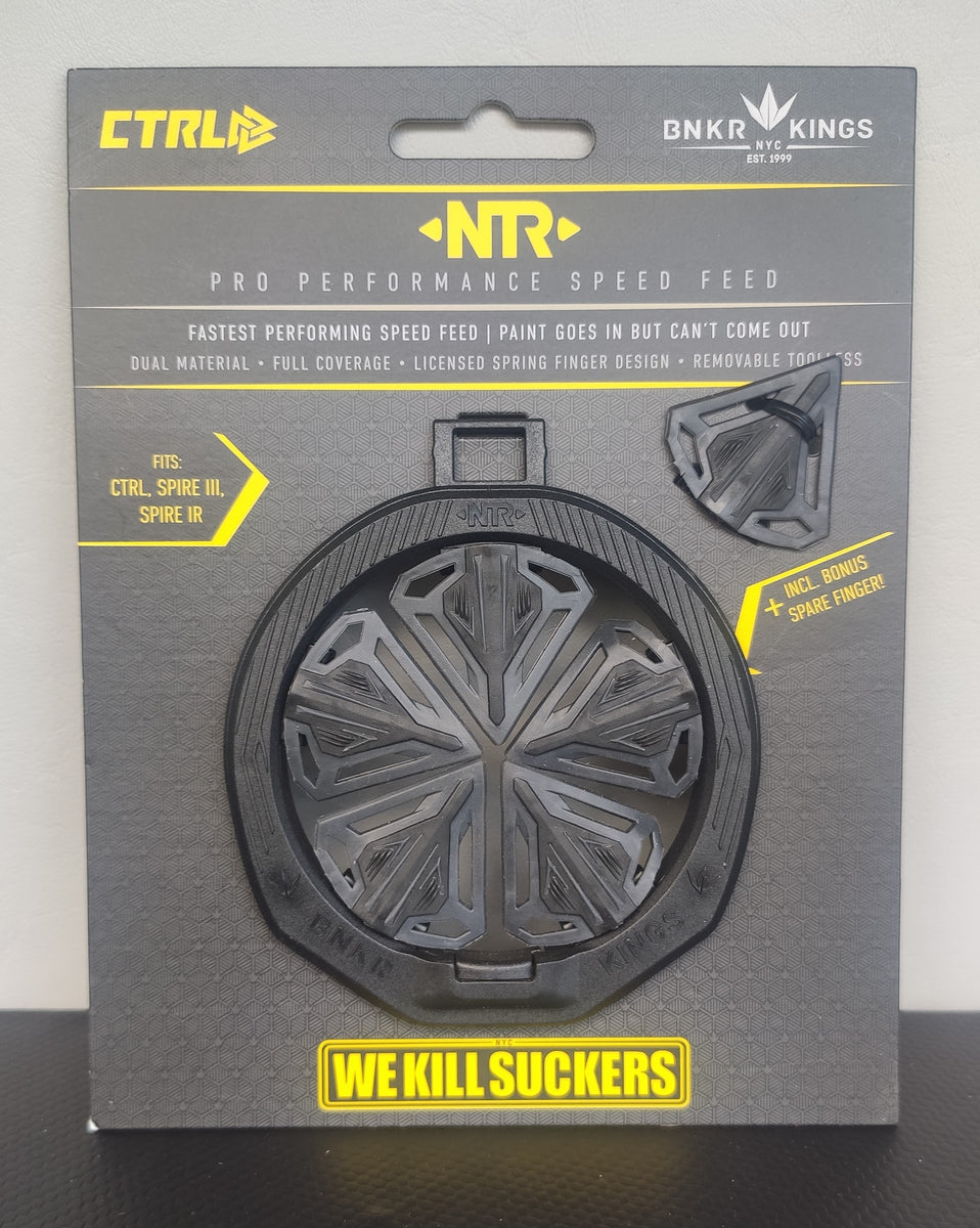 Bunkerkings NTR Speed Feed - CTRL/Spire III/IR/280 - Black – Headshot ...