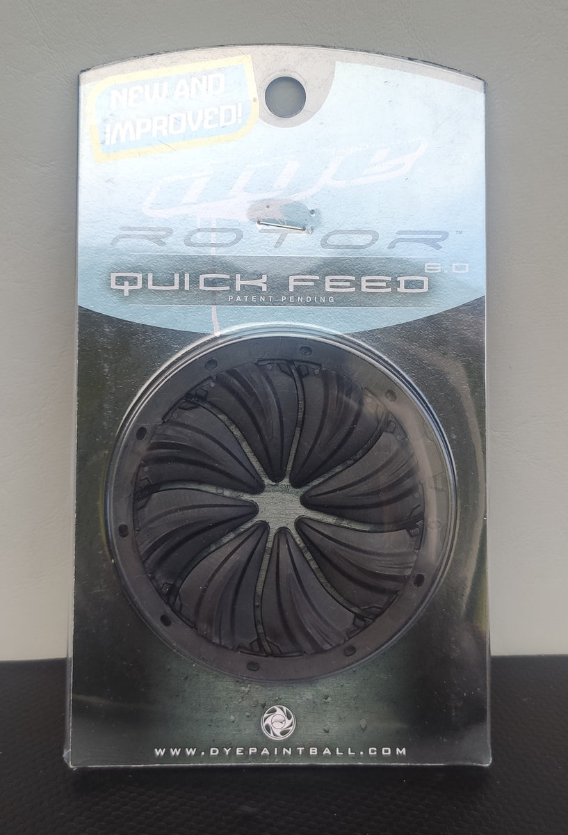 DYE ROTOR QUICK FEED - BLACK – Headshot Paintball